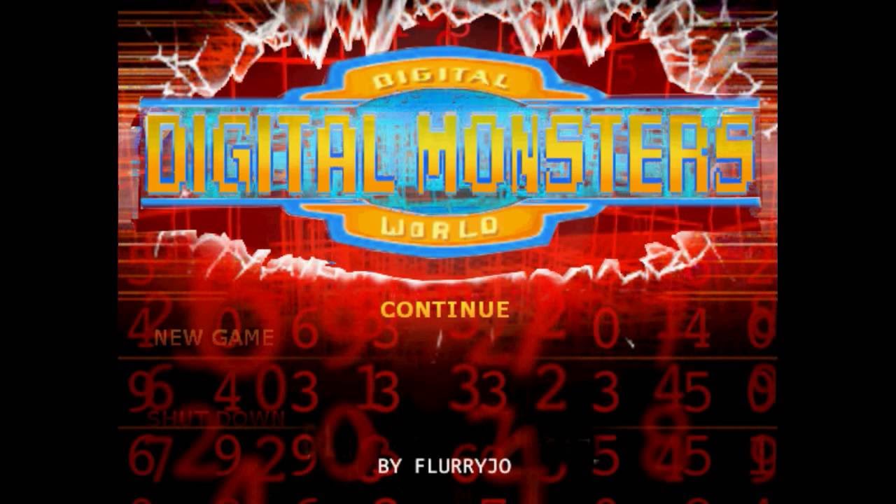 DIGITAL MONSTERS fan game update4 - YouTube