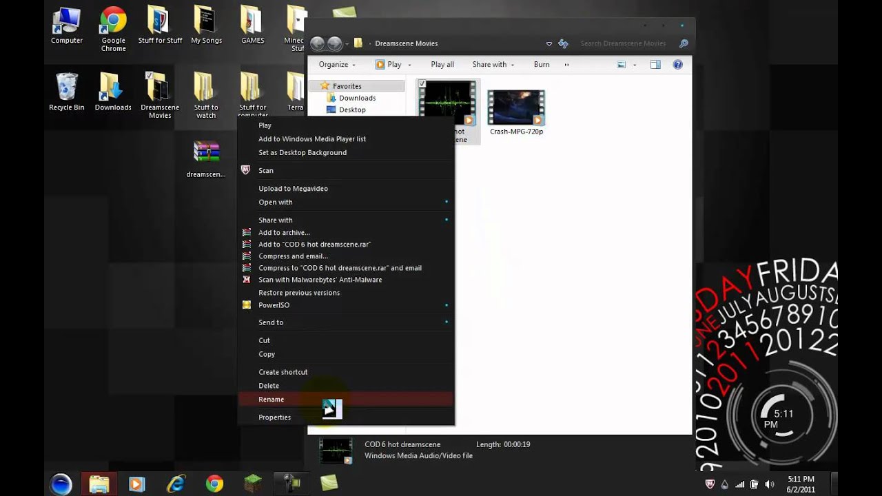 How To Get Dreamscene For Windows 7 32 Bit 86x And 64 Bit YouTube