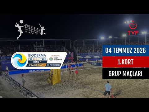 BIODERMA PROBEACH TOUR - SİNOP GRAND SLAM - 4 TEMMUZ 2026 - KORT 1