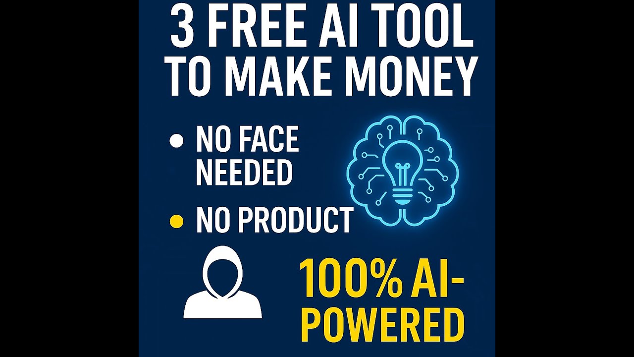 3 Free AI Tools to Make Money Online (Faceless & Beginner-Friendly ...