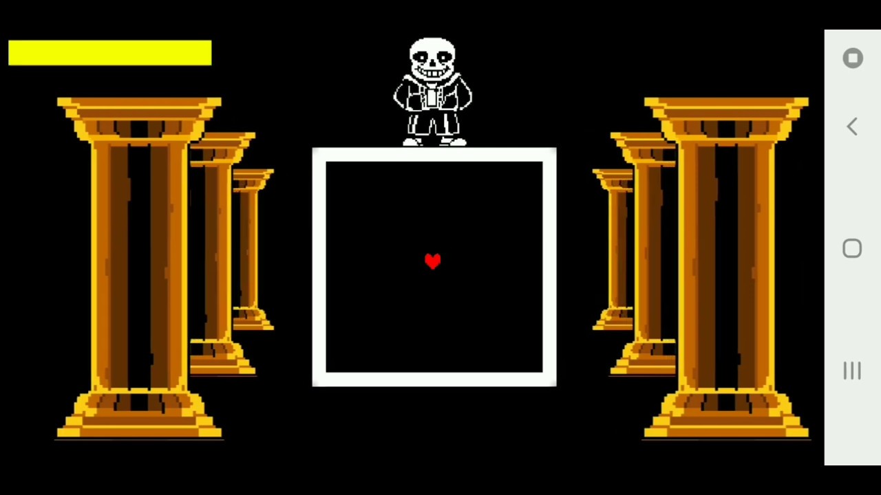 Sans fight (no commentary) - YouTube