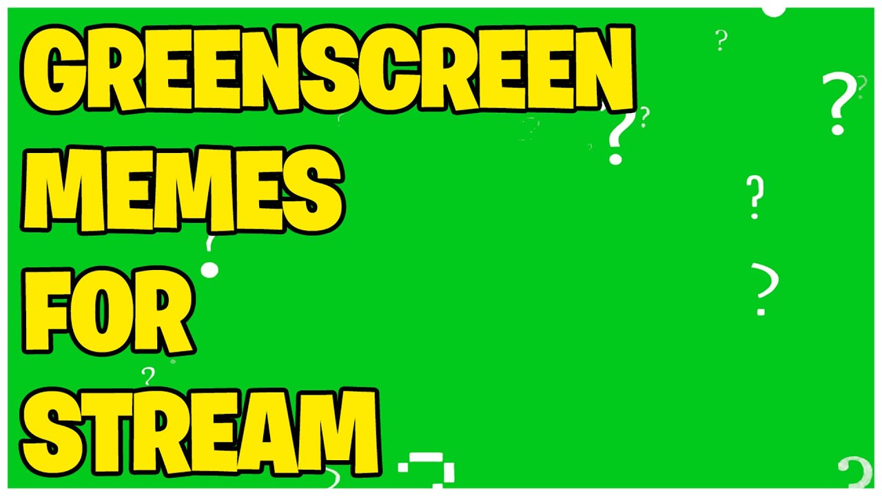 Question Mark Green Screen Video Effect Free Download - YouTube