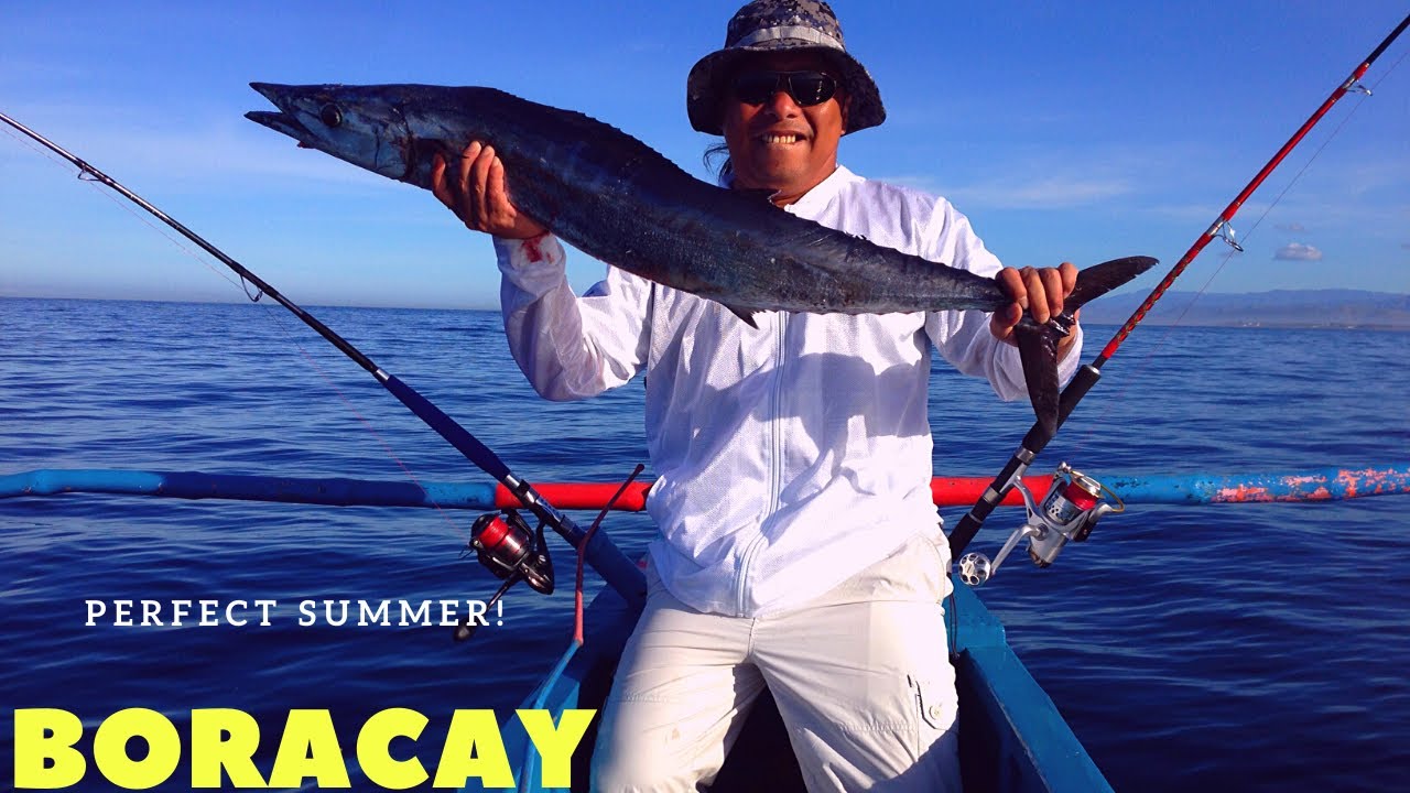 Boracay fishing/40kg.sailfish 2 big wahoo & Dogtooth tuna! - YouTube
