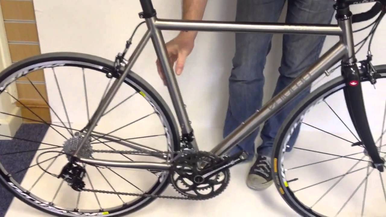 Enigma Esprit Titanium bike 2014 overview - YouTube