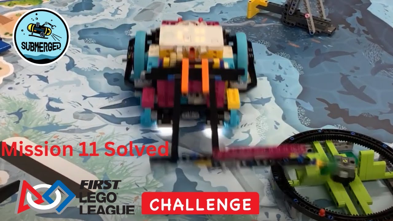 FLL 2025 Submerged Mission 11 – Sonar Discover Robot Run (Spike Prime ...
