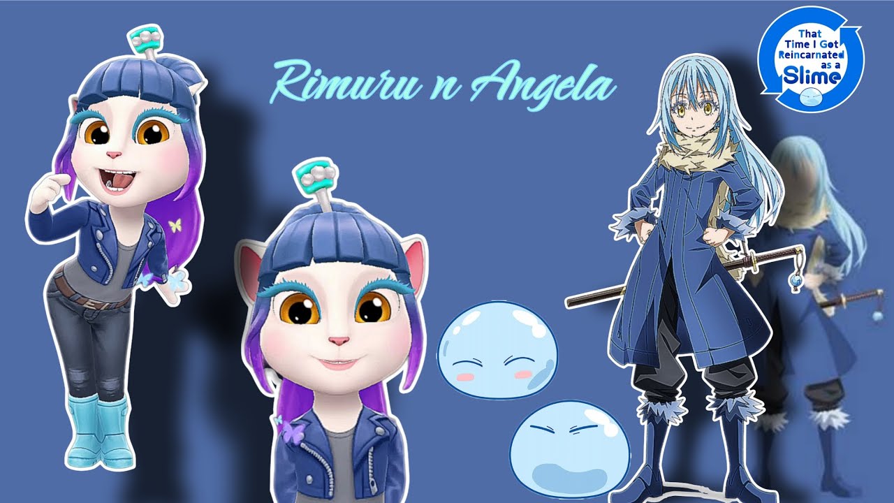 Rimuru Makeup Tutorial | My Talking Angela 2 #rimuru #rimuruedit # ...