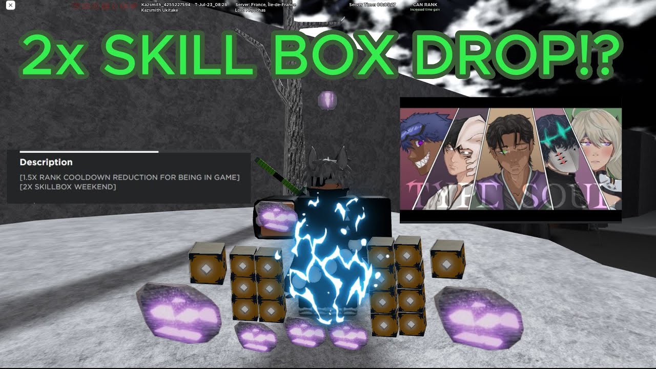 Skill Box Double Drop weekend? 20+ Raid Drops - TYPE SOUL - YouTube