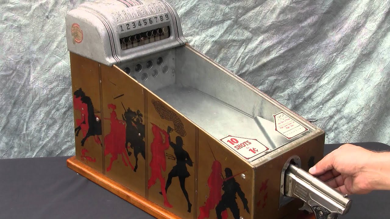 1946 Challenger Target Shoot Skill Game ABT - YouTube