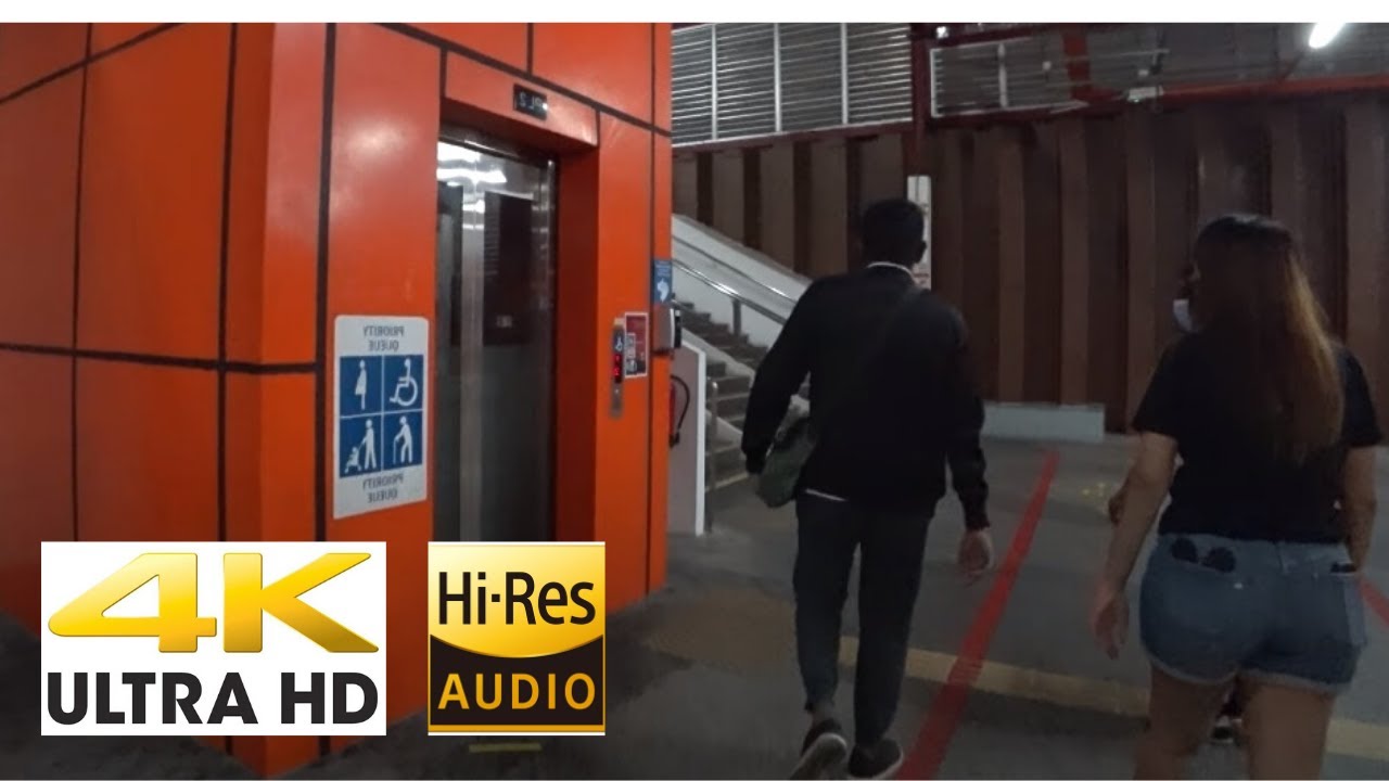 Singapore, woodlands temporary bus interchange - YouTube