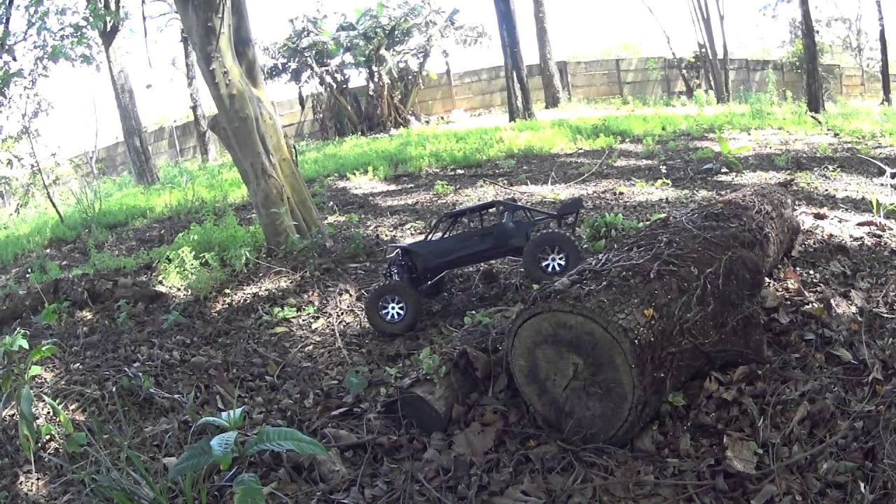 Axial EXO: Project Crawler - RC4WD AX2 Transmission - Low Gear - YouTube