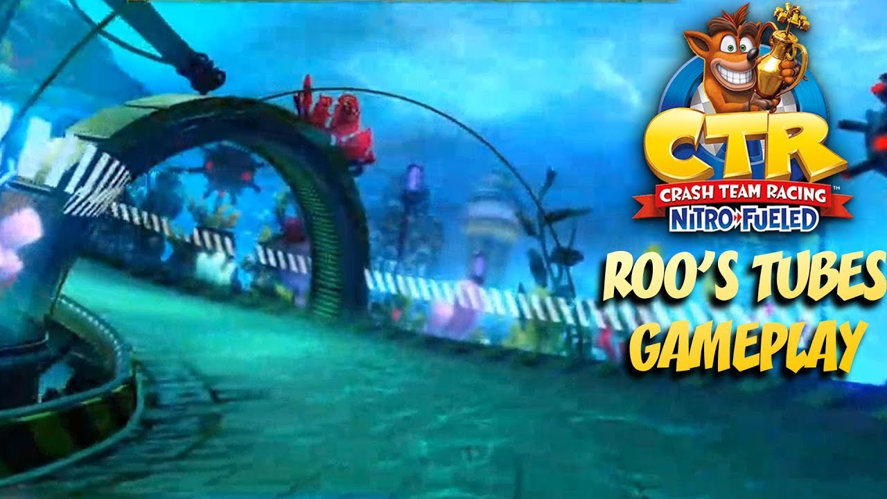 Crash Team Racing: Roo's Tubes Gameplay [Split Screen] - YouTube