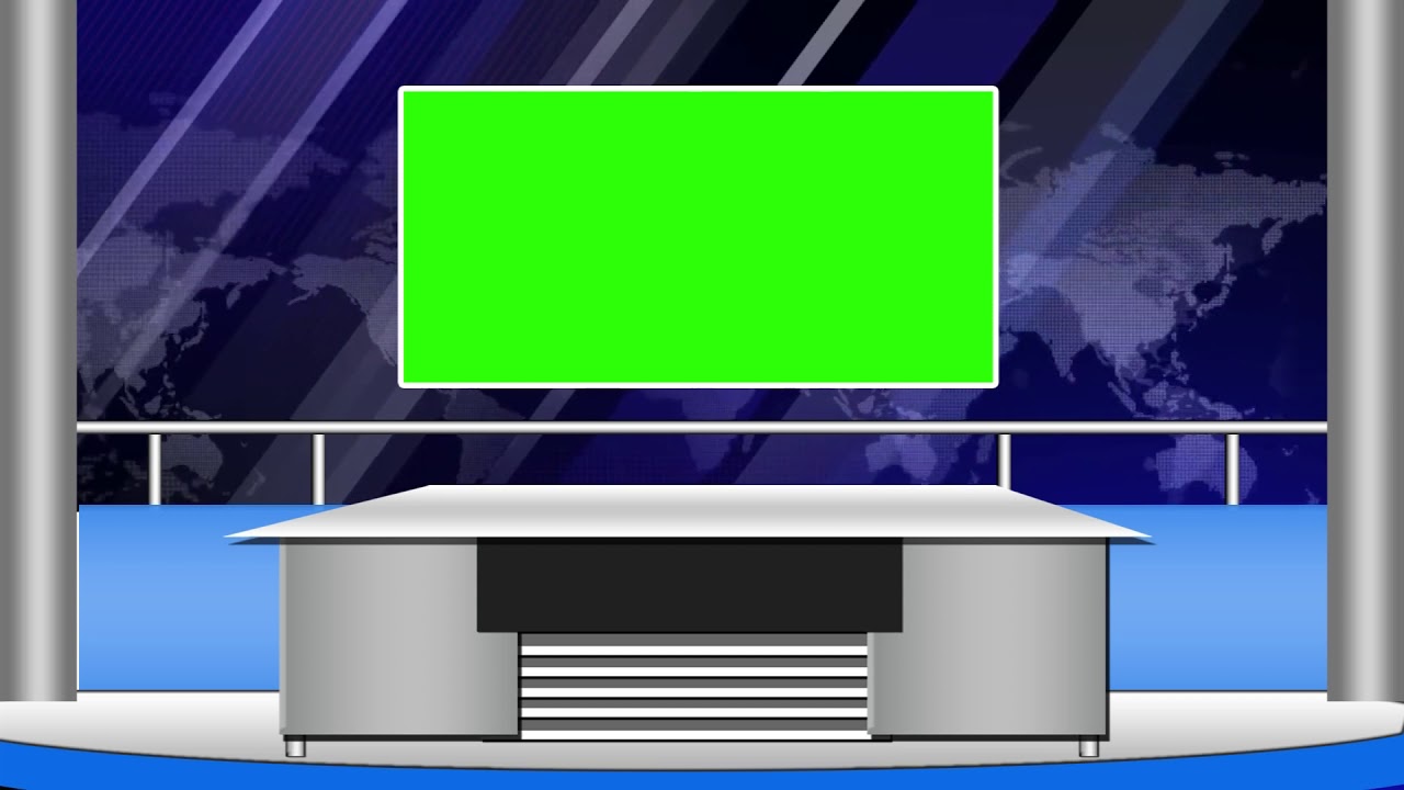 news studio Background || Green Screen Studio || Srinivas Editz - YouTube