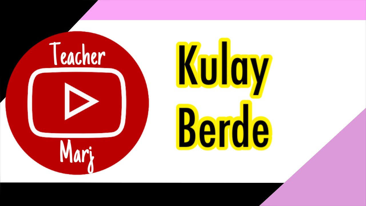 Kindergarten Lesson| Kulay Berde| Color Green| Teacher Marj - YouTube