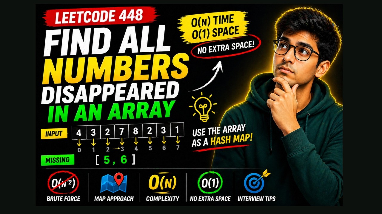 Solve This LeetCode in O(n) WITHOUT Extra Space 🤯 (Most People Miss ...