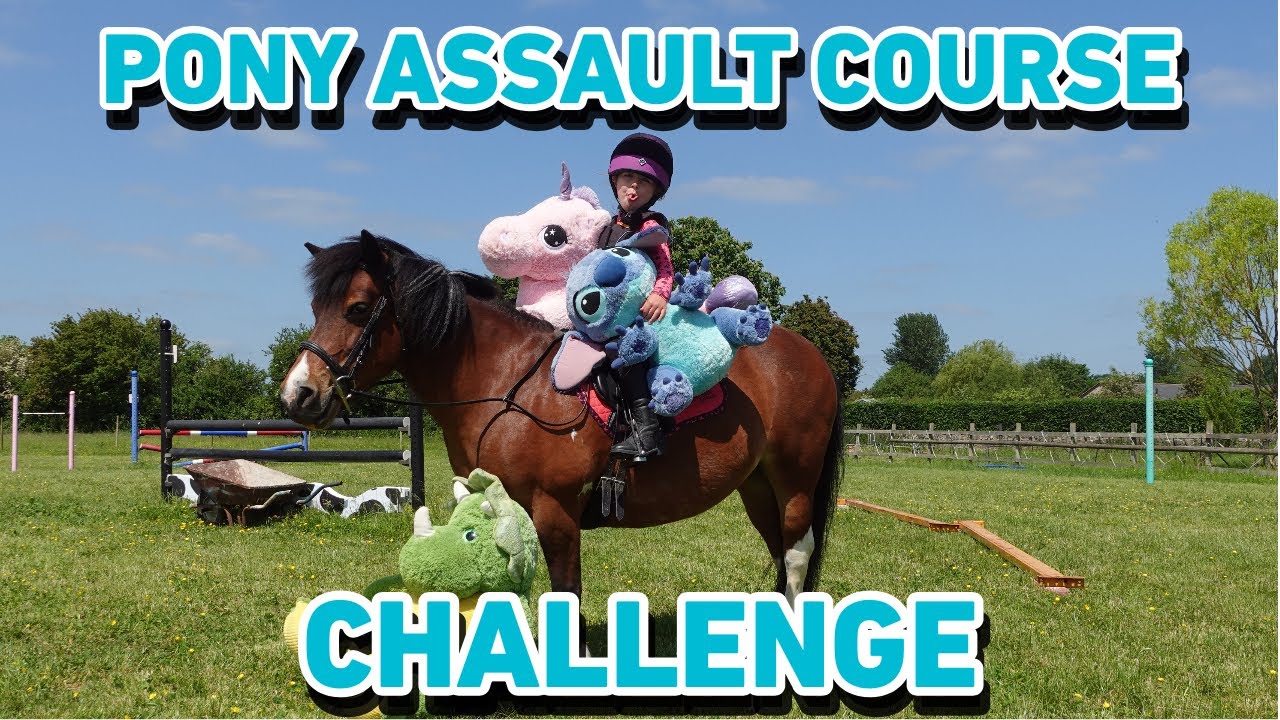 PONY ASSAULT COURSE CHALLENGE - WHICH HORSE AND RIDER WILL WIN THE ...