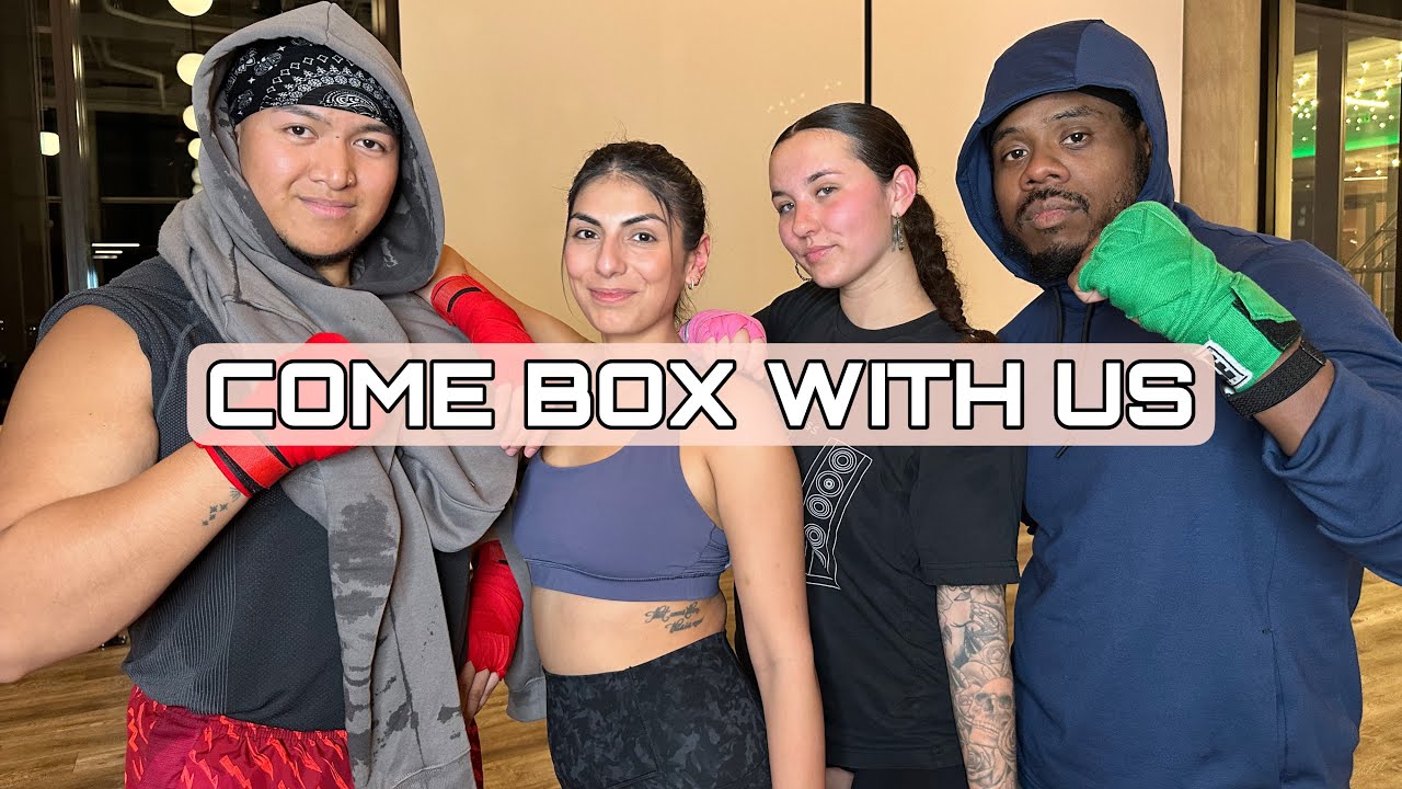 Come Box With Me! |beginner, practice, shadow boxing, mitt work| - YouTube