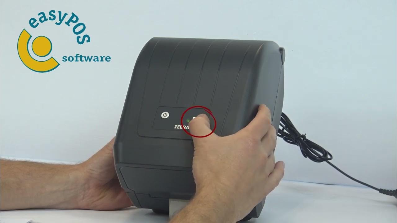 Instructievideo Zebra ZD230 - Kalibreren - YouTube
