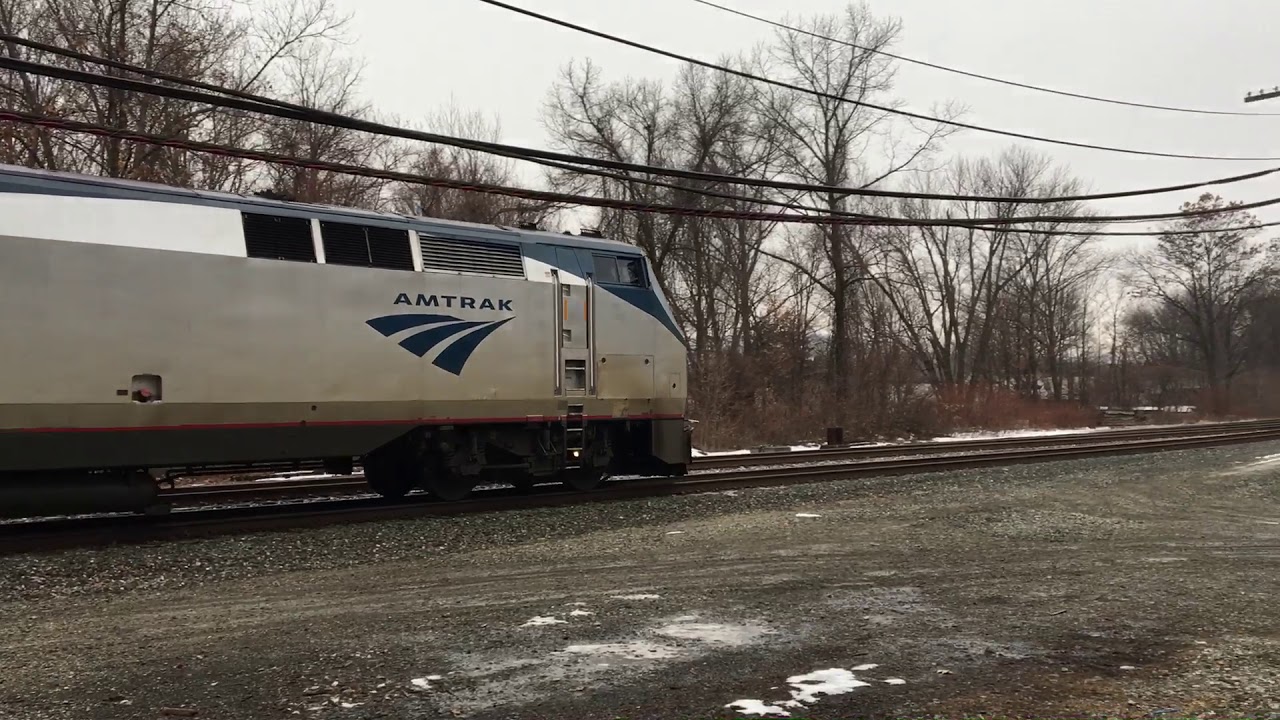 HD AMTK 103 Leads the 400 Valley Flyer on 2-1-2020 at 08:56 hrs - YouTube