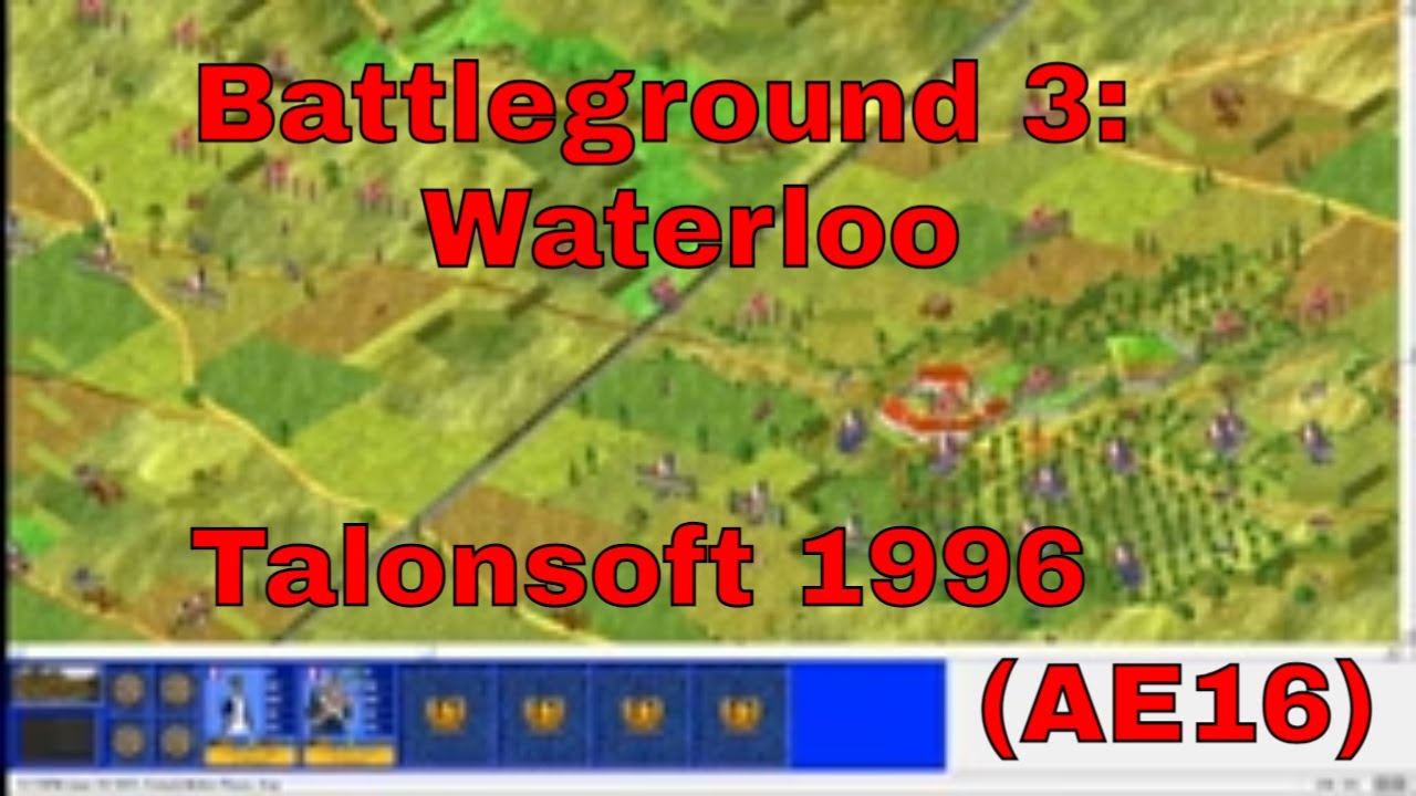Battleground 3: Waterloo, Game Master Dave plays... (AE16) - YouTube