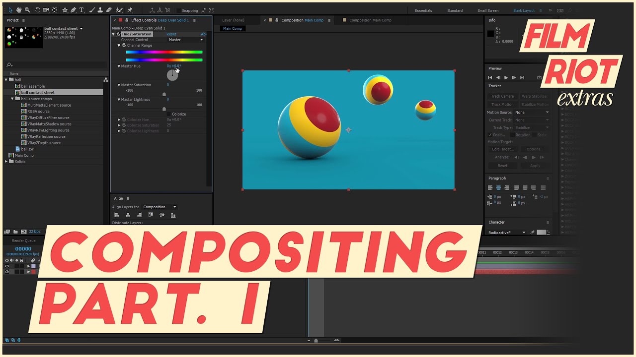 Tutorial: Compositing Part 1 - (Multi-Channel Comping) - YouTube