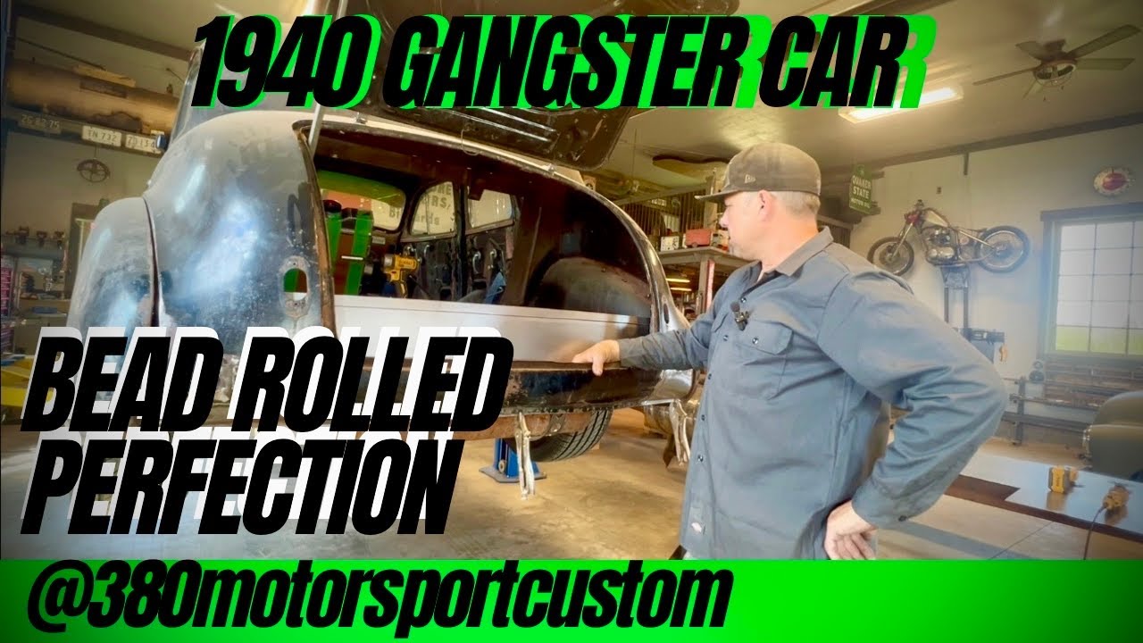 Gangster getaway car trunk fabrication is complete...its a beauty ...