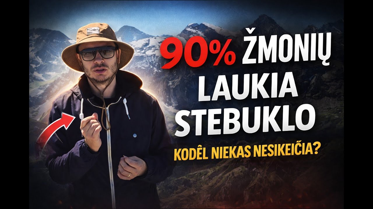 Kodėl tavo gyvenime niekas nesikeičia (ir ką su tuo daryti) - YouTube