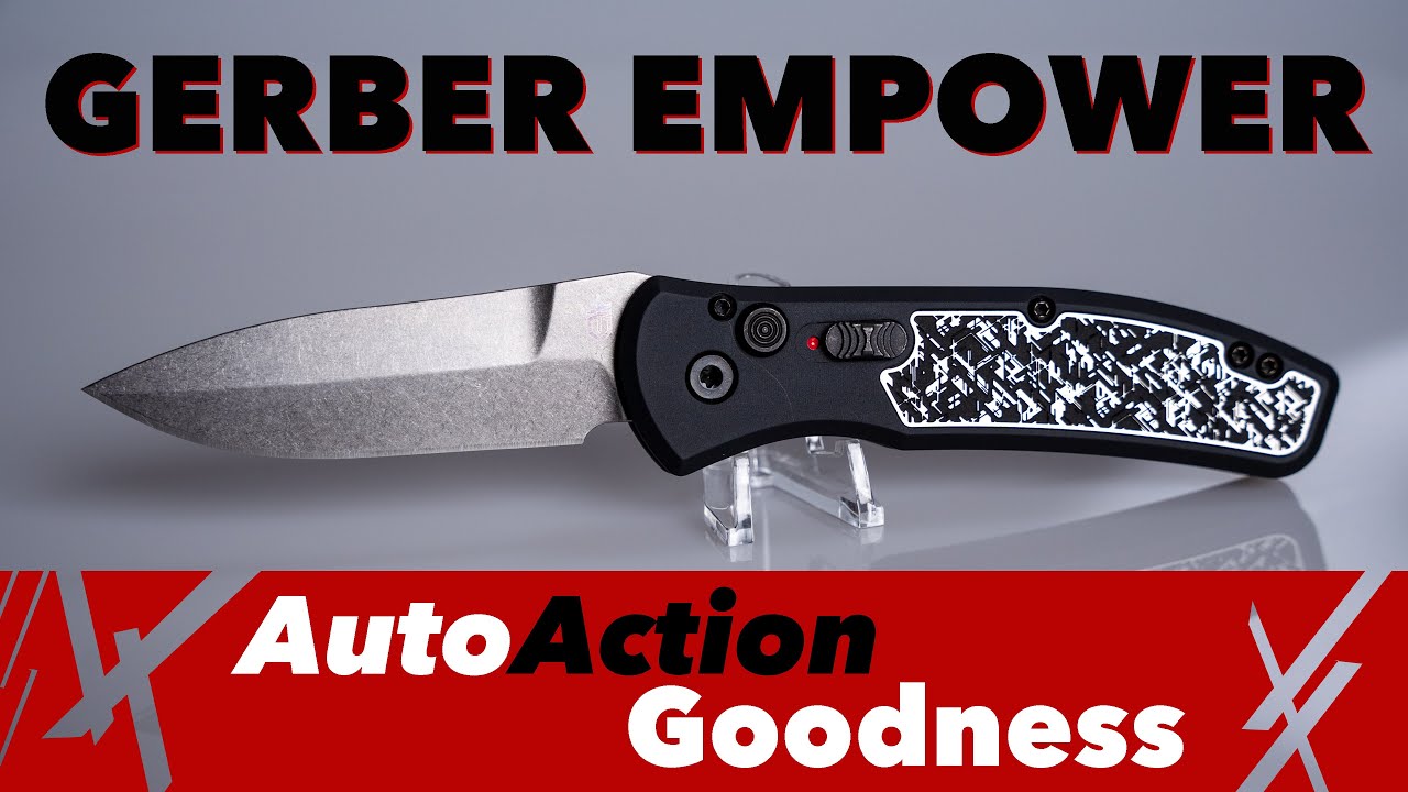Review of the Gerber Empower. Auto Action Goodness!! - YouTube