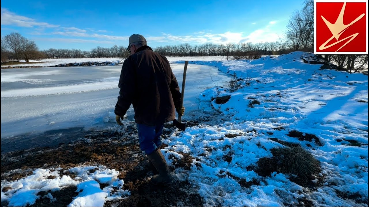 Back-Breaking Ice Chopping - YouTube