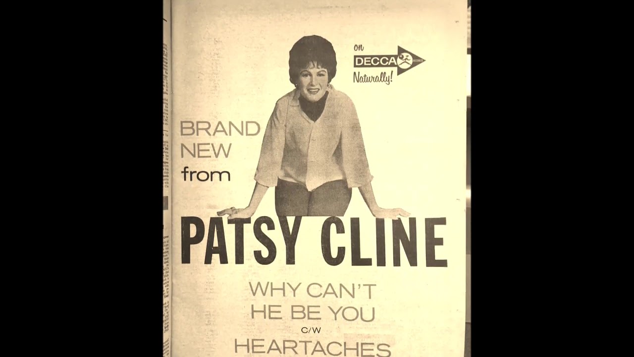 Patsy Cline // Heartaches (mono mix) - YouTube