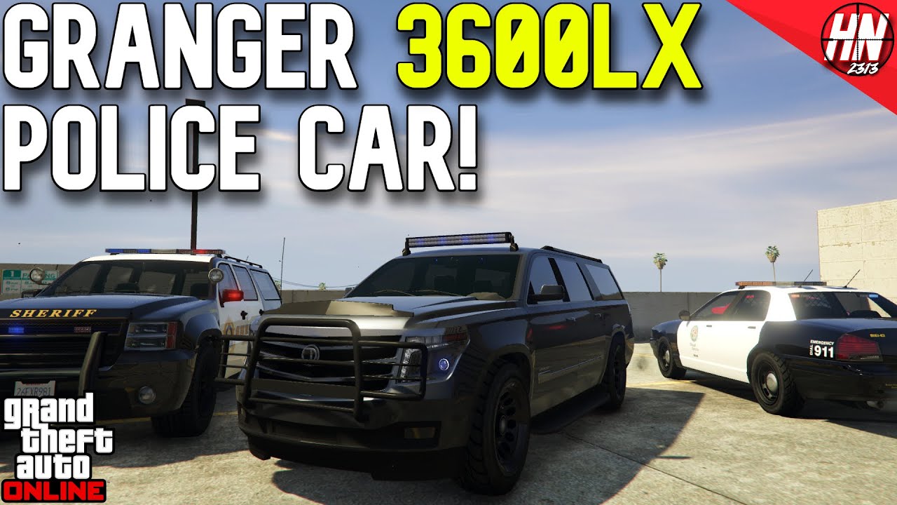 Gta 5: Declasse Granger GTA 5 Declasse Sheriff Granger 3600LX For GTA