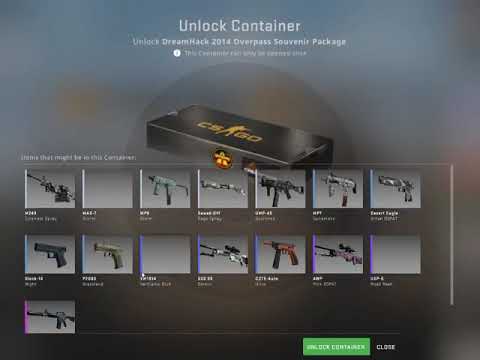 CSGO | Madman opening one of my DreamHack 2014 Overpass / Olofpass ...