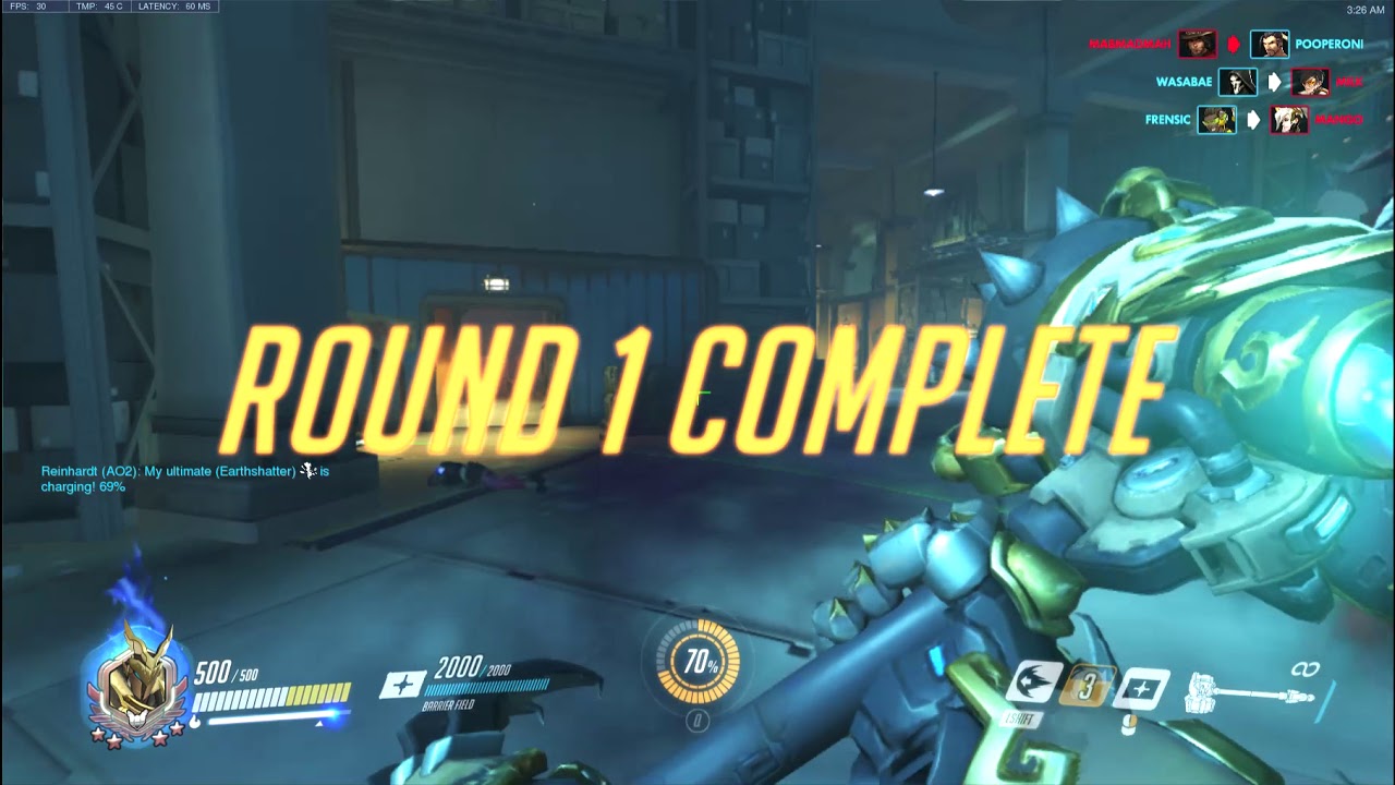 VOD Game (Reinhardt) - YouTube