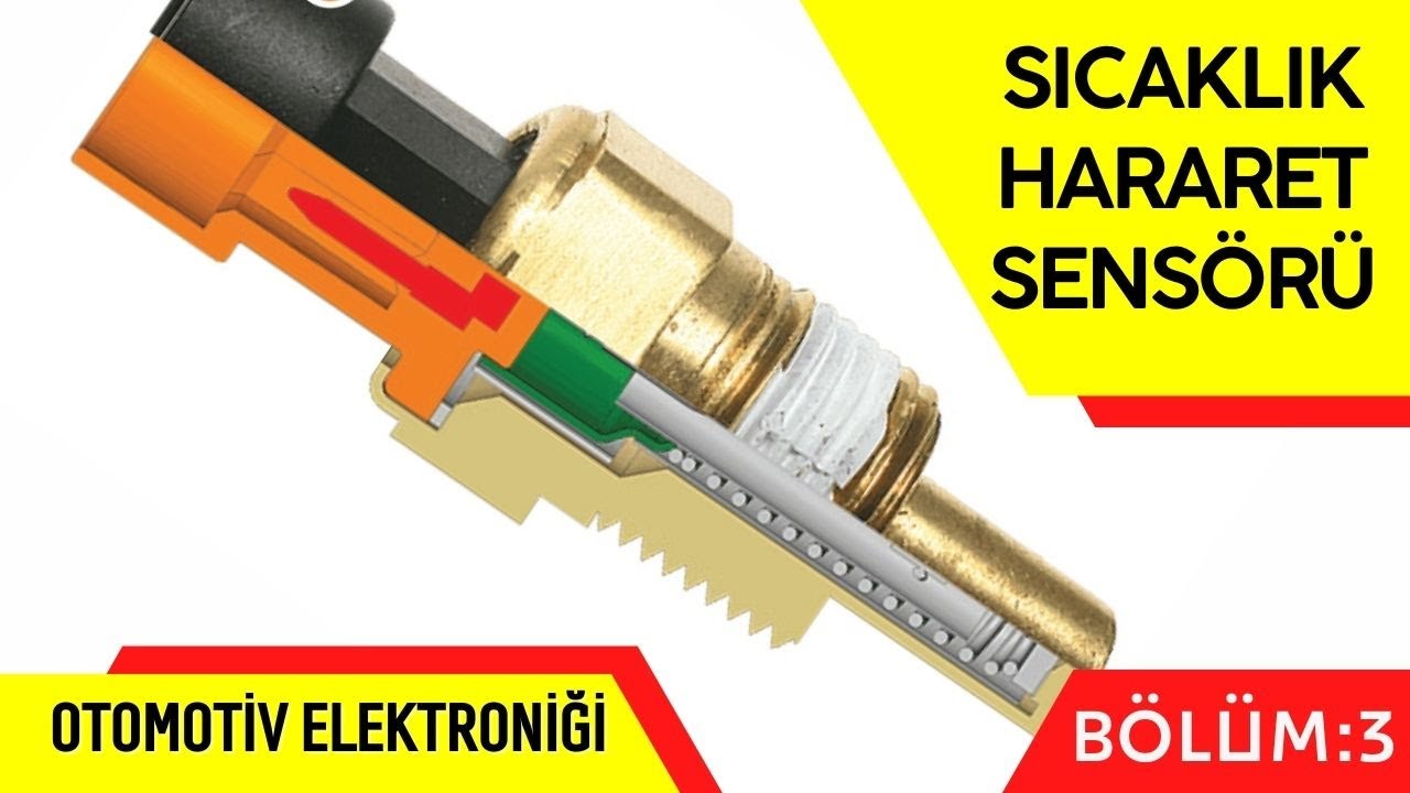 SICAKLIK HARARET SENSÖRÜ NEDİR? ECÜ NASIL SİNYAL ALIR? NTC VE PTC ...