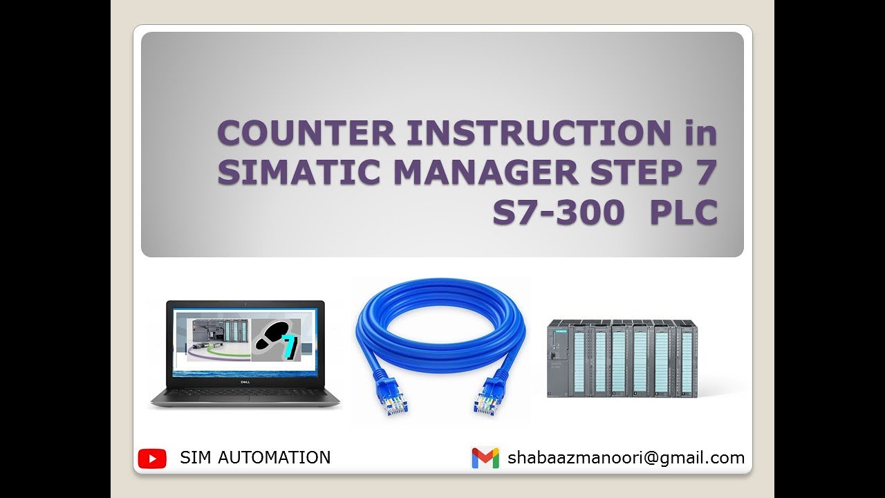 05 ||S7 300|| ||COUNTER|| ||INSTRUCTION|| #tutorial BY ...