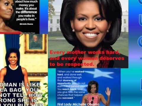 Michelle LaVaughn Robinson Obama photostory) - YouTube
