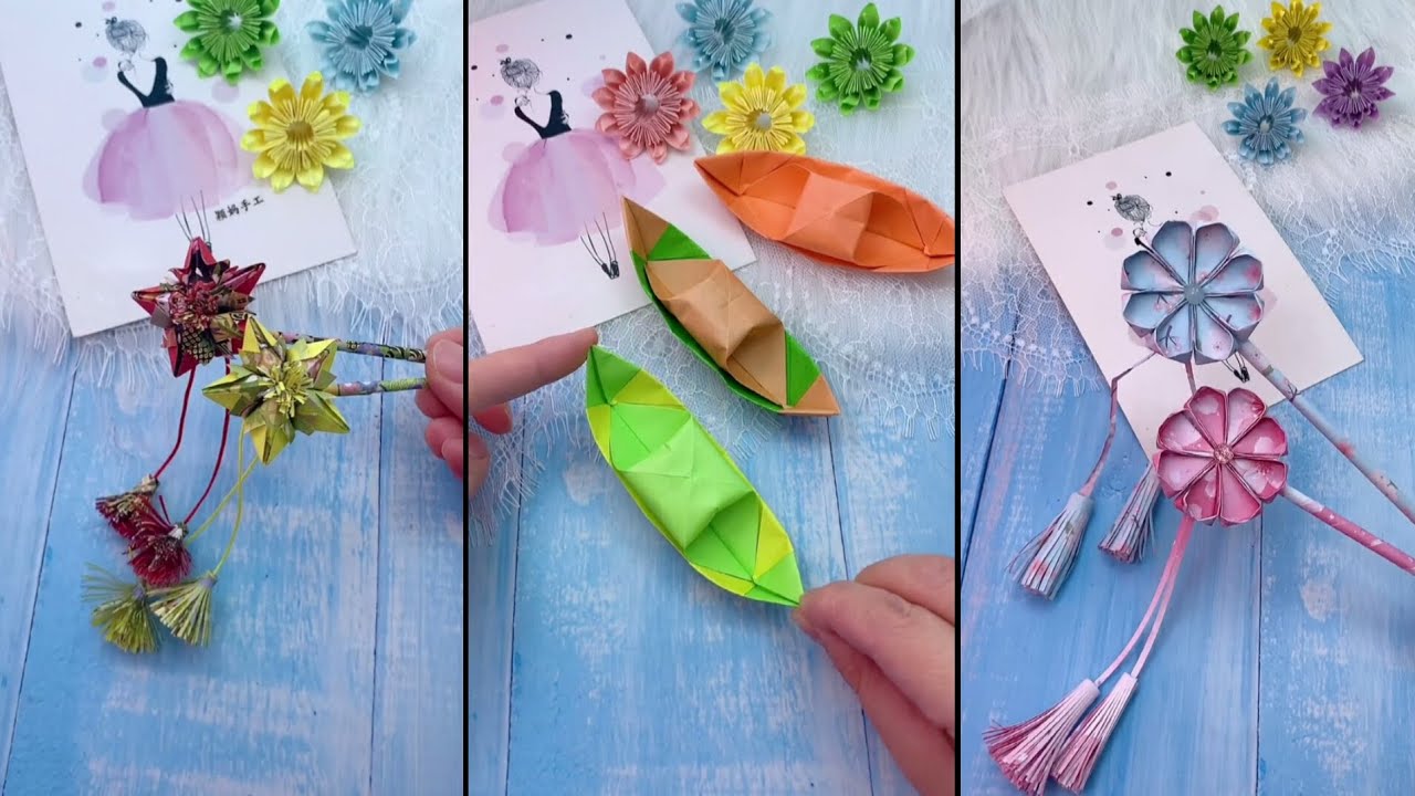 how to make art and craft with paper/art and craft with paper/craft ...