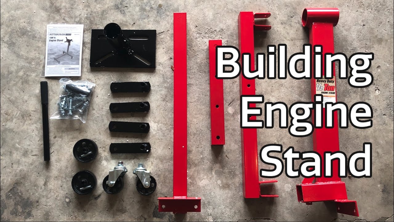 Building Engine Stand and Quick Update | Vlog 4 - YouTube