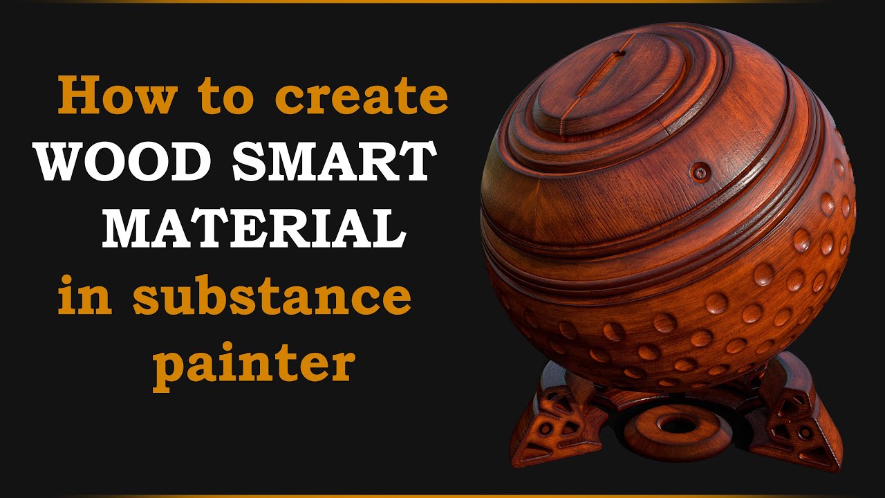 How to create WOOD SMART MATERIAL - YouTube