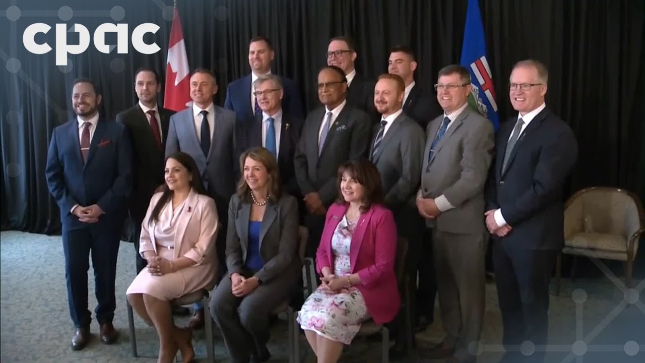 Swearing-in ceremony for new Alberta cabinet ministers – May 16, 2025 ...