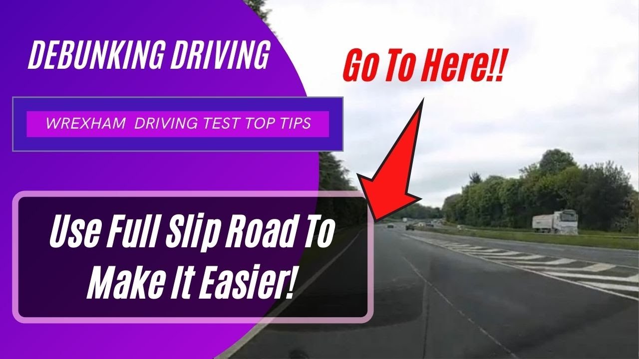 TOP TIP! How to make full use of a slip road - YouTube