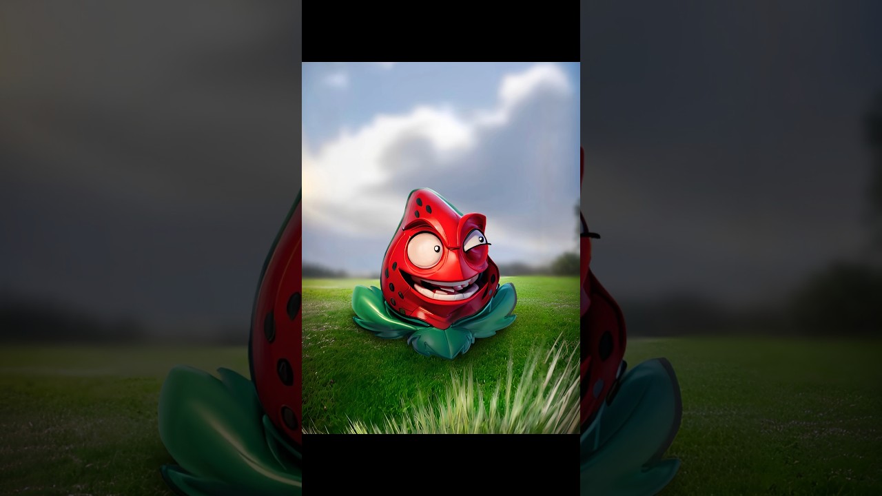 Strawburst - Plants Vs Zombies 2 🍓 #pvz #pvz2 #plantsvszombies # ...
