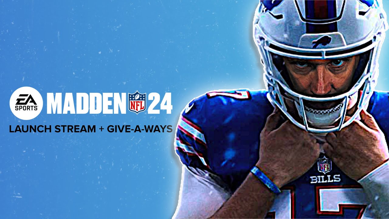 🔴LIVE - Madden Launch Stream + Giveaways | Madden 24 - YouTube