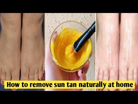 Super Fast Sun Tan Removal At Home Naturally, Guaranteed Results ...