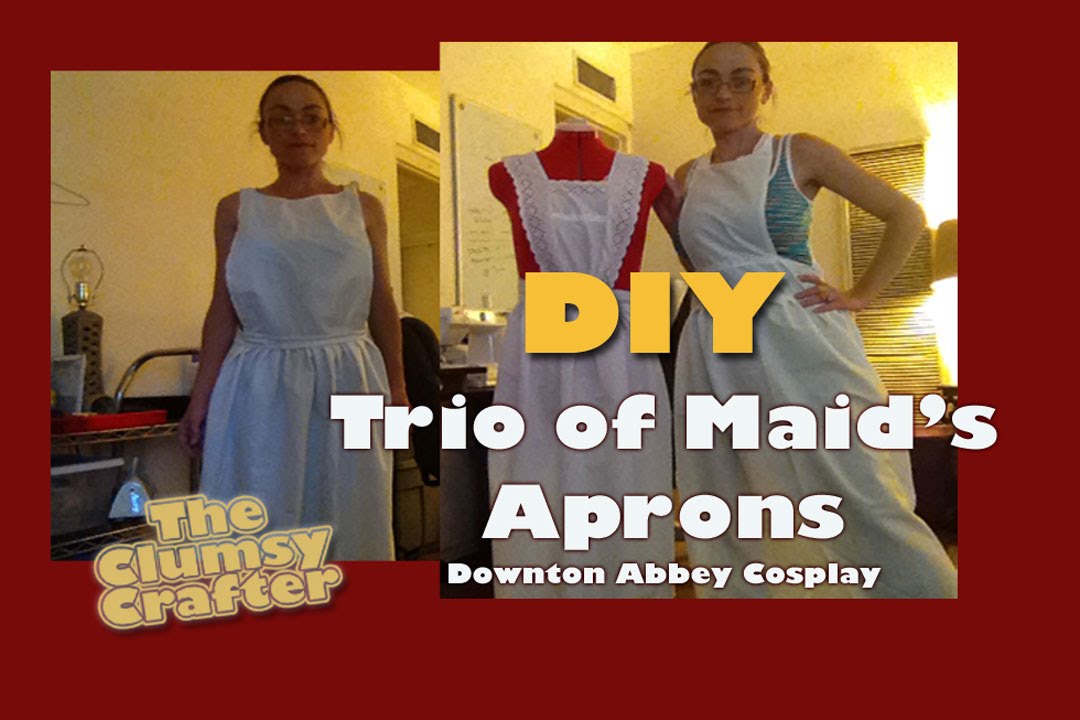 DIY Aprons - Maid's Costumes - Downton Abbey Cosplay - YouTube