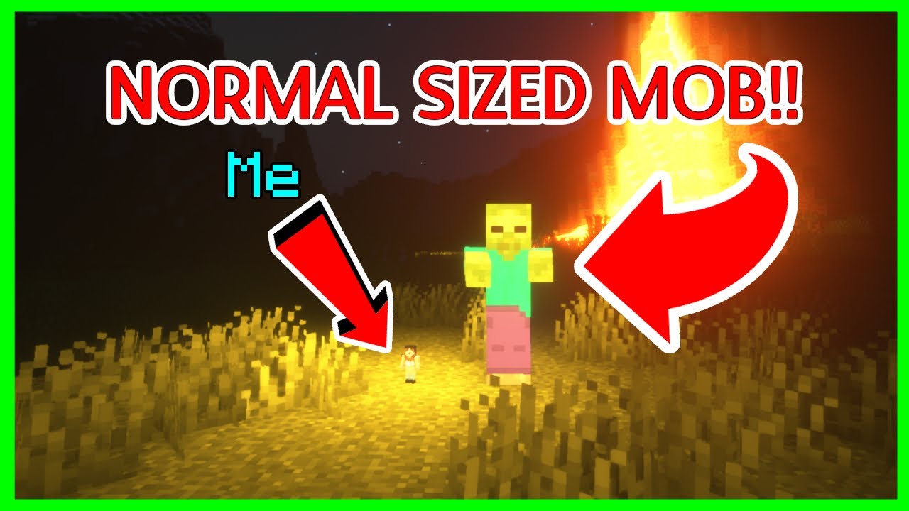 Minecraft but I'm TINY!! - YouTube
