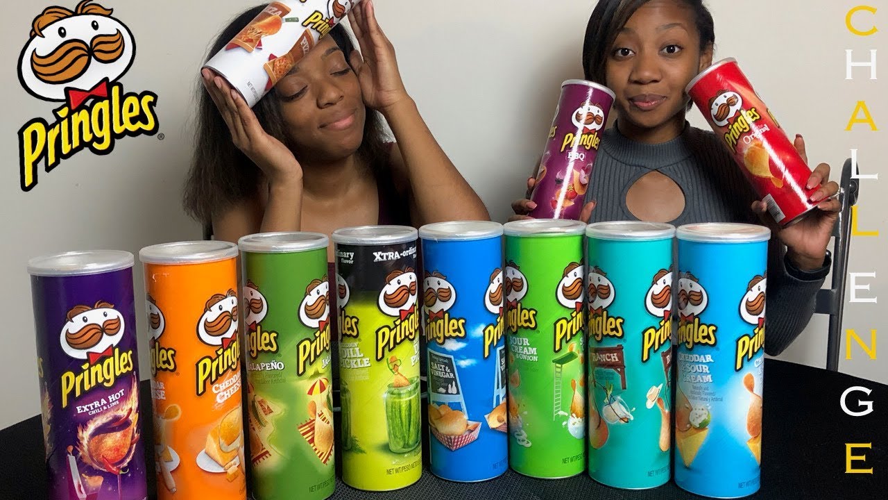 PRINGLES CHALLENGE *11 FLAVORS* | Featuring Cortney - YouTube