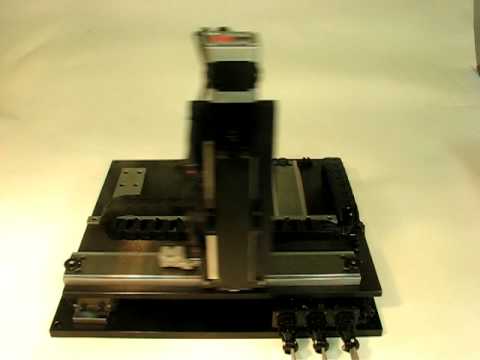 Three Axis Positioning Gantry System by MOTICONT - YouTube