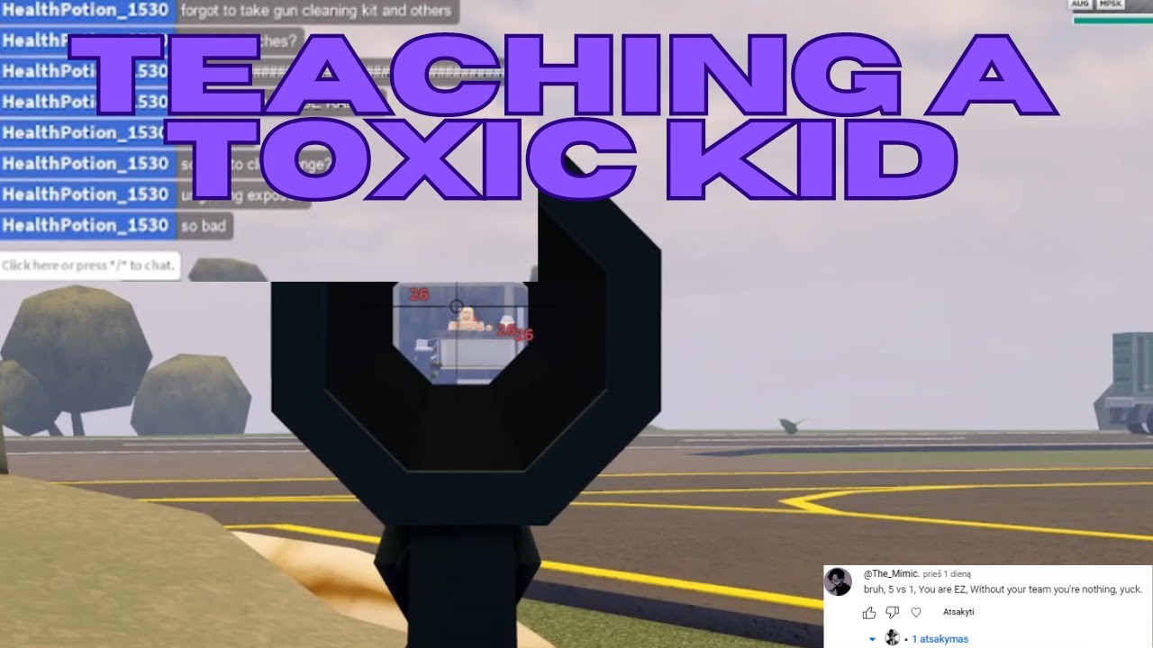Teaching a toxic kid how to play apoc (he prob gonna comment in the vid ...
