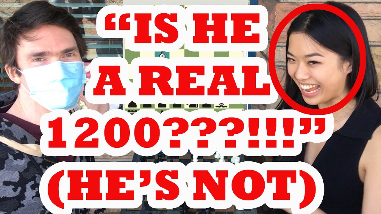 WGM Nemo Thinks She’s Being Hustled By “1200” Player! WGM Nemo vs ...