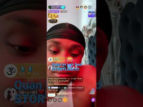 Quan went live in #madamlo bed #bigo #bigotv #madamlo
